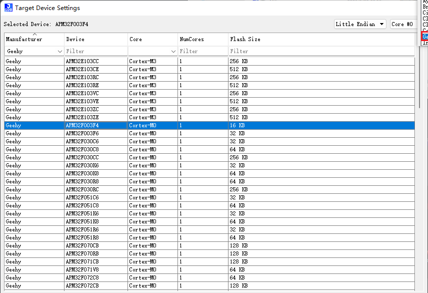 J Link 添加geehy Apm32系列mcu 极海开发者社区